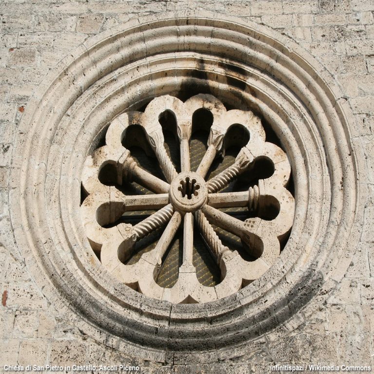 Finestre con la ruota: il rosone romanico – Artemondo